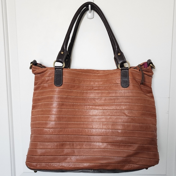 IL DUCA | Bags | Il Duca Italy Leather Shoulder Bag With Crossbody ...